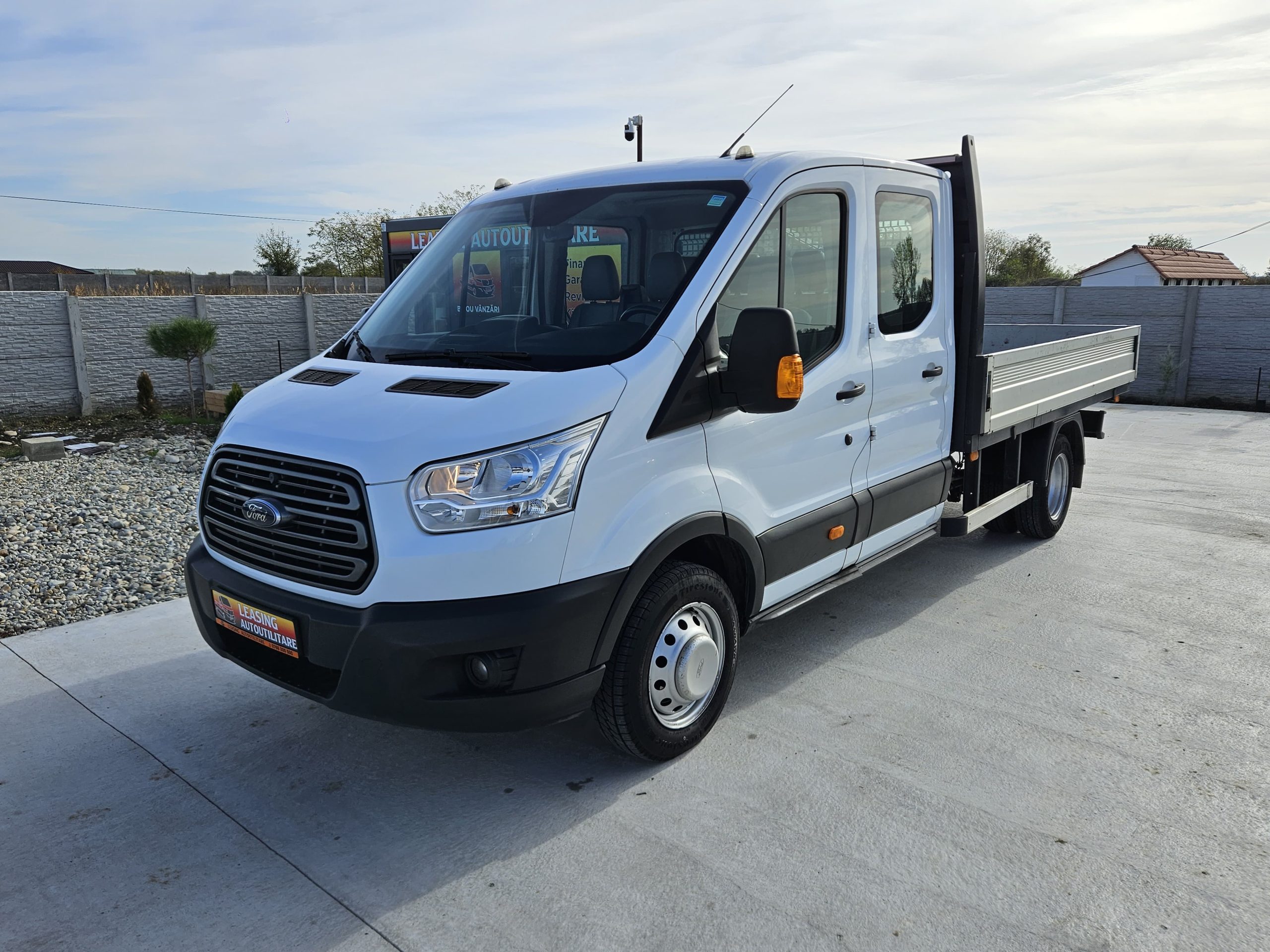 FORD TRANSIT DOKA AXA DUBLA 7 LOCURI+BENA L=3.20m LEASING